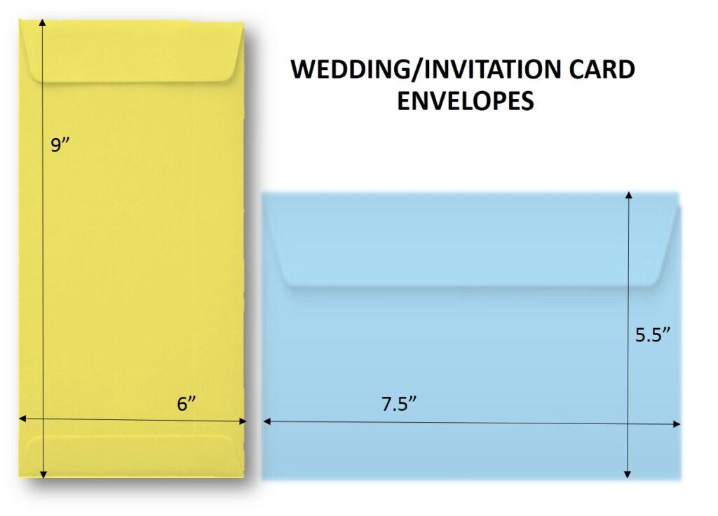 Wedding/Invitation Envelopes – Aakruti Enterprises